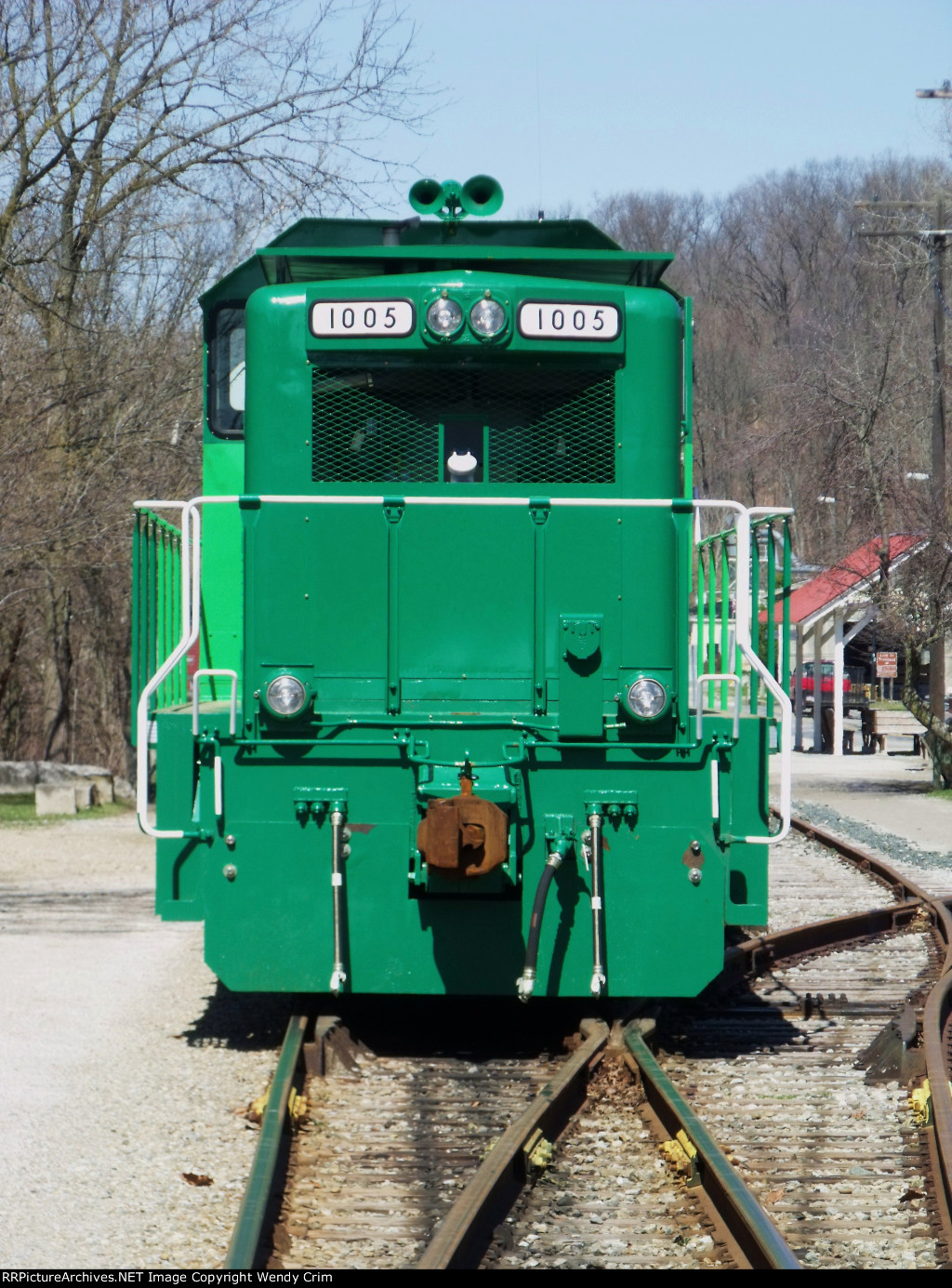 Up close. (Running out of green jokes)